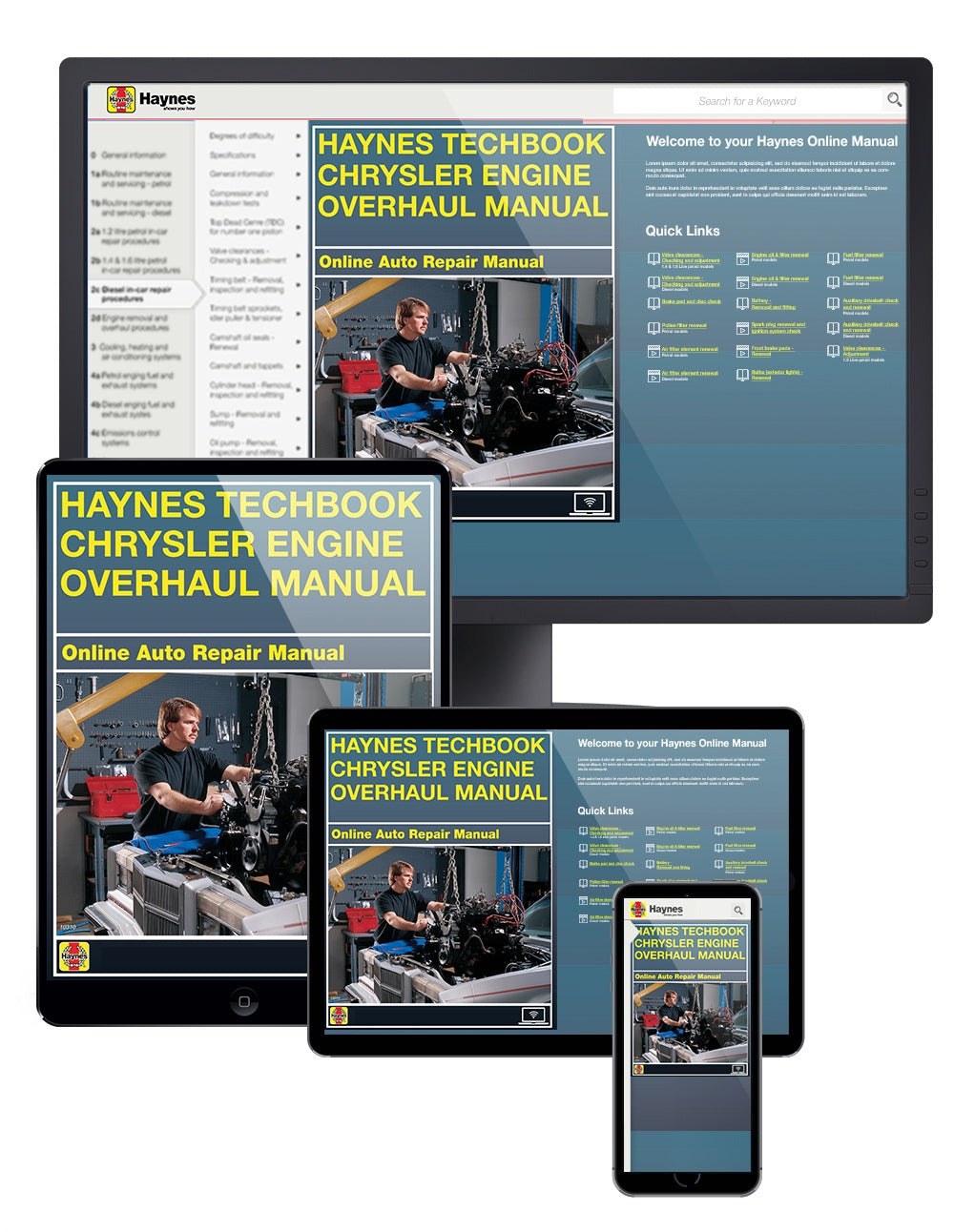 Chrysler Engine Overhaul Haynes Online Techbook – Haynes Manuals Australia