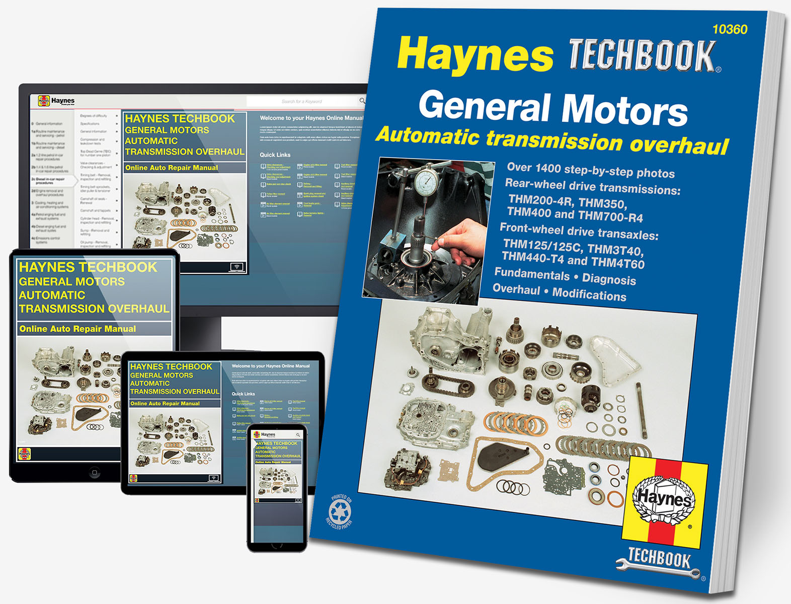 Print & Online Bundle: General Motors Automatic Transmission Overhaul ...