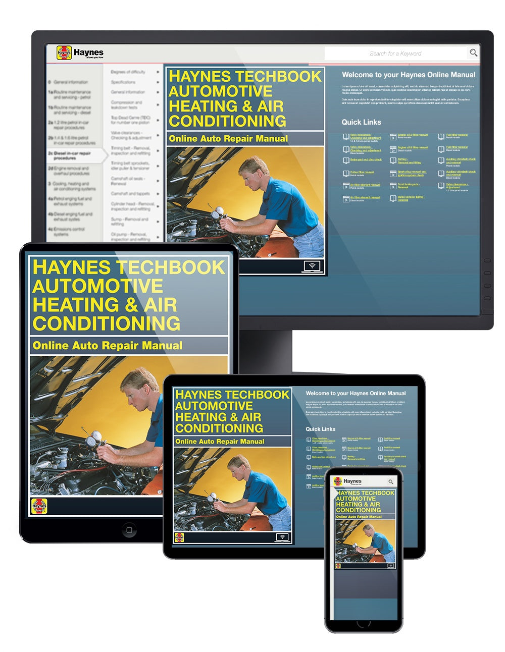 Automotive Heating and Air Conditioning Haynes Online Techbook – Haynes ...