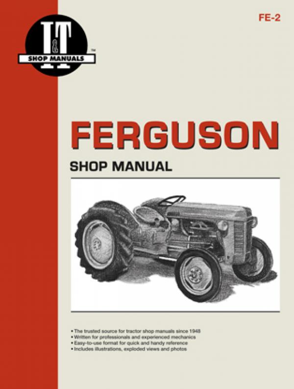 Print & Online Bundle: Ferguson Model TE20, TO20 & TO30 Tractor Service ...
