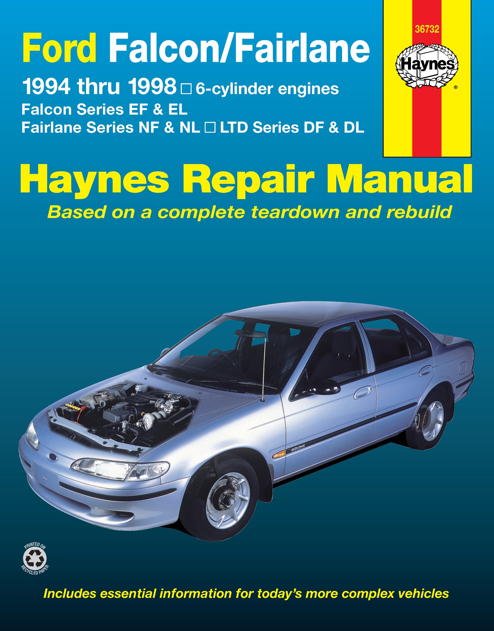 Print & Online Bundle: Ford Falcon, Fairlane and LTD (94-98) Haynes ...