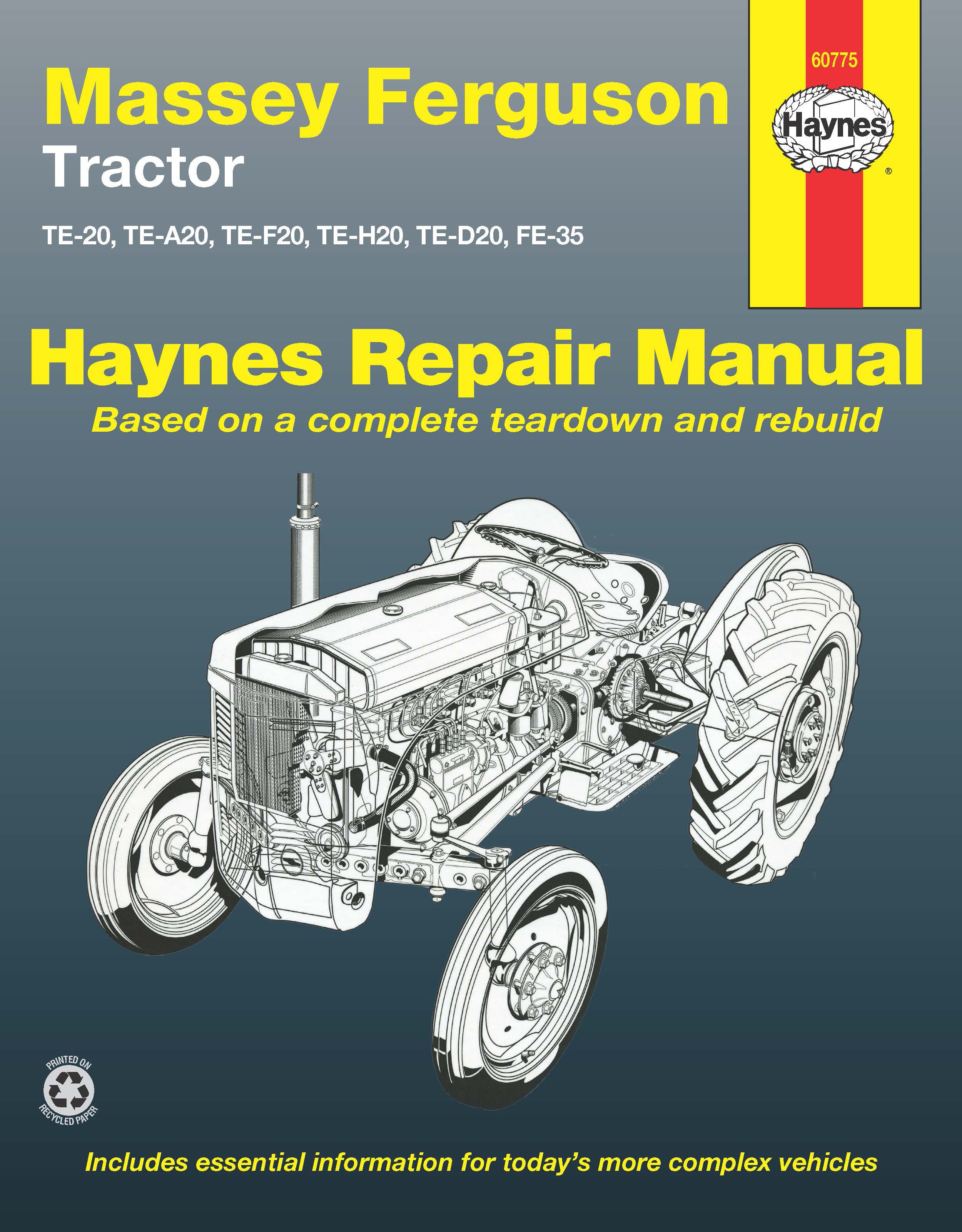 Massey Ferguson Tractor Haynes Repair Manual - Digital Edition – Haynes ...