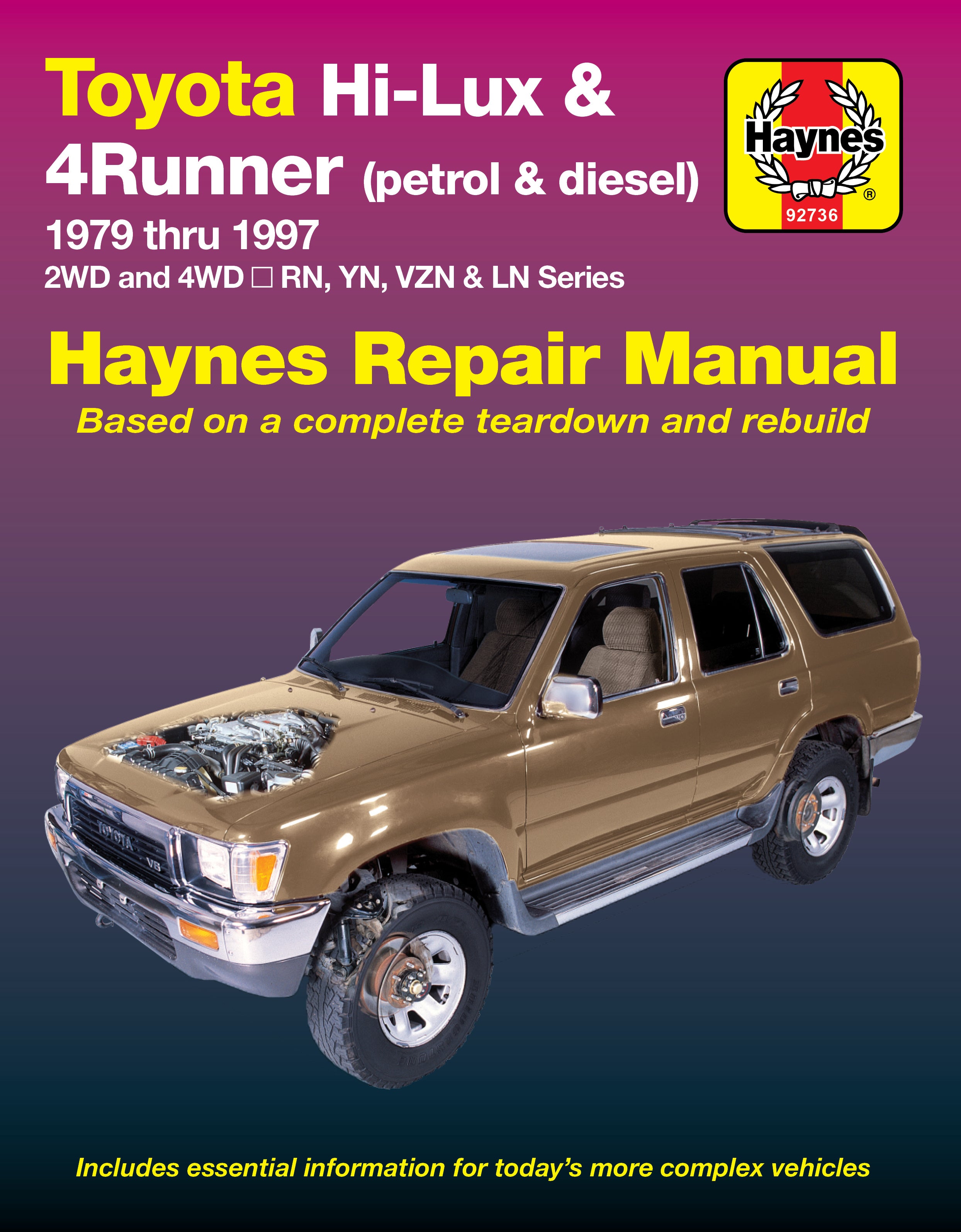 Toyota HiLux/4Runner (79-97) Haynes Online Manual – Haynes Manuals