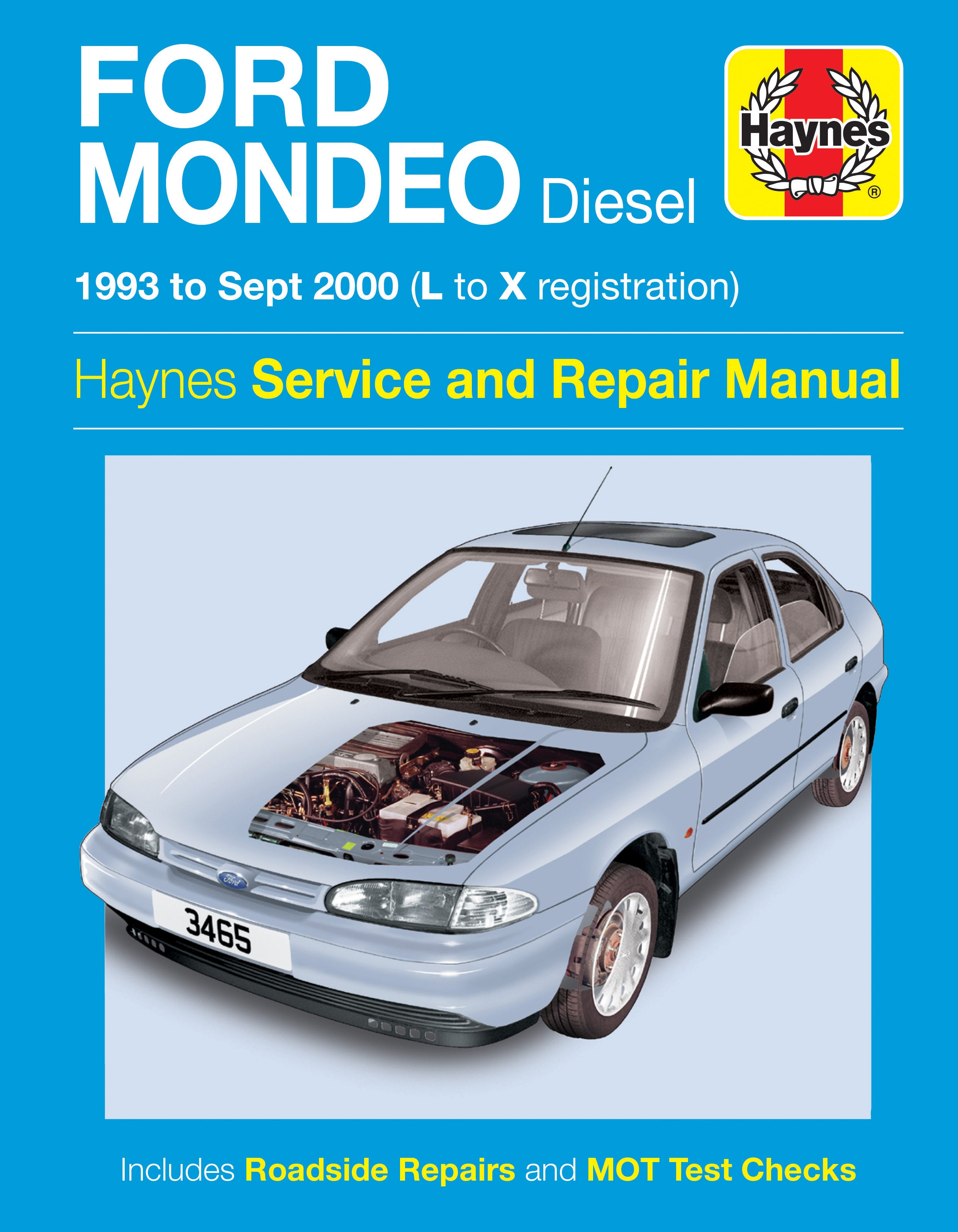 Ford Mondeo Diesel (93 - Sept 00) Haynes Repair Manual – Haynes Manuals ...
