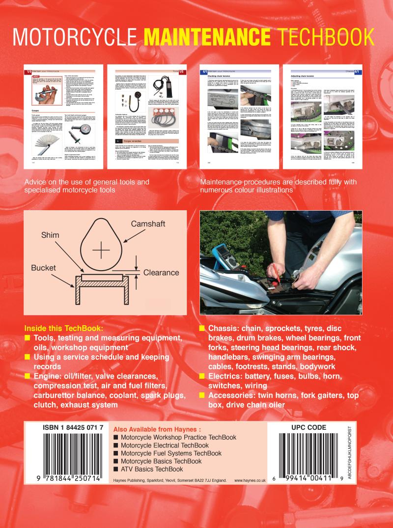 Motorcycle Maintenance Techbook Haynes Manual – Haynes Manuals Australia
