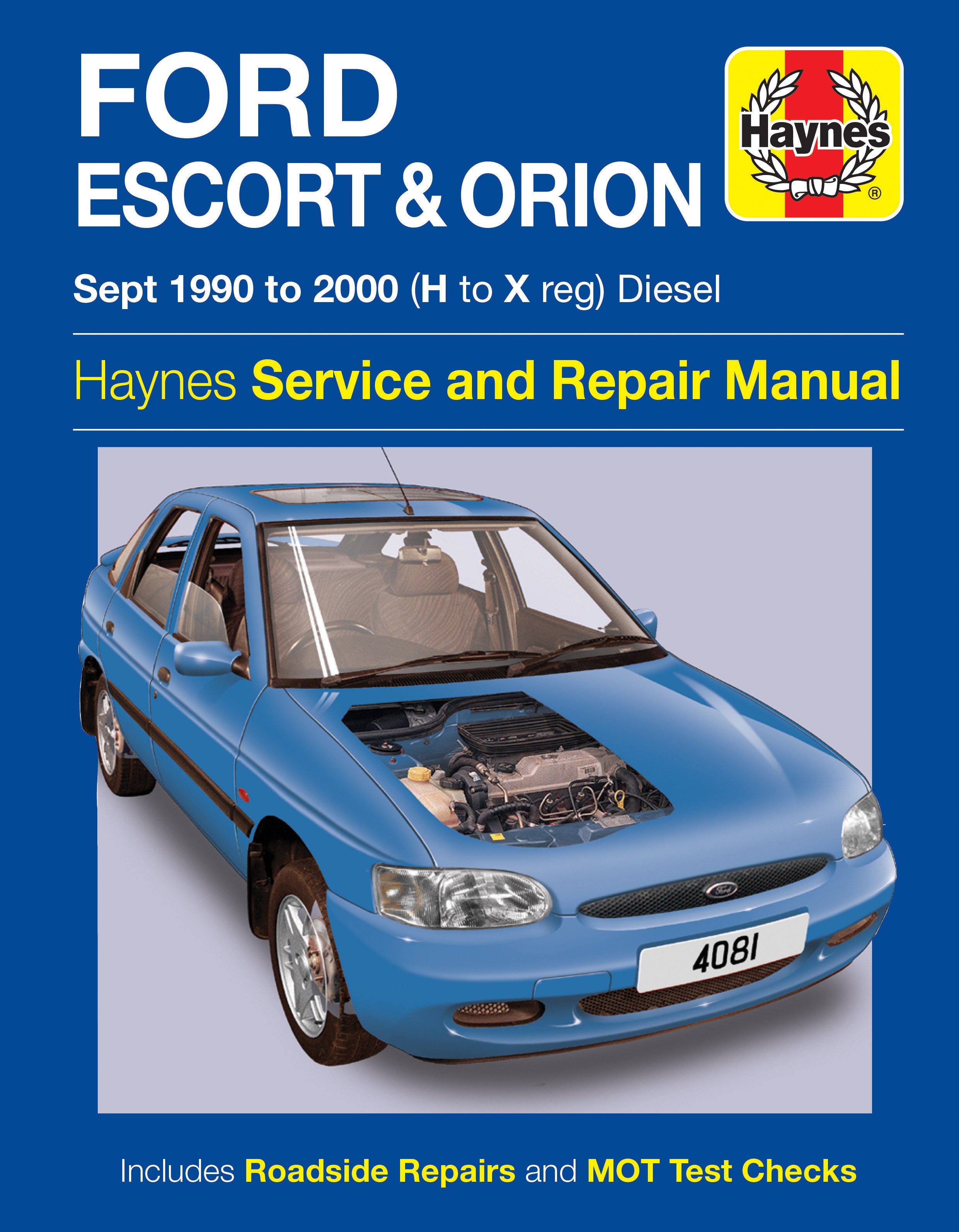 Ford Escort & Orion Diesel (Sept 90 - 00) Haynes Repair Manual – Haynes ...