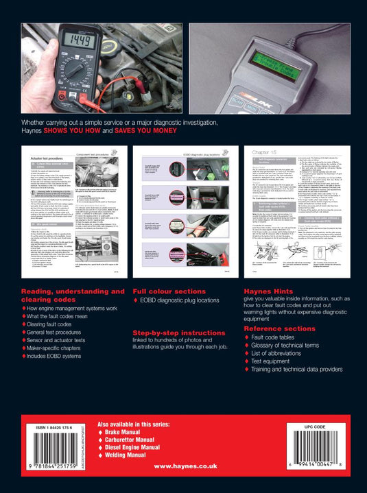 Haynes Manual on Fault Codes – Haynes Manuals Australia