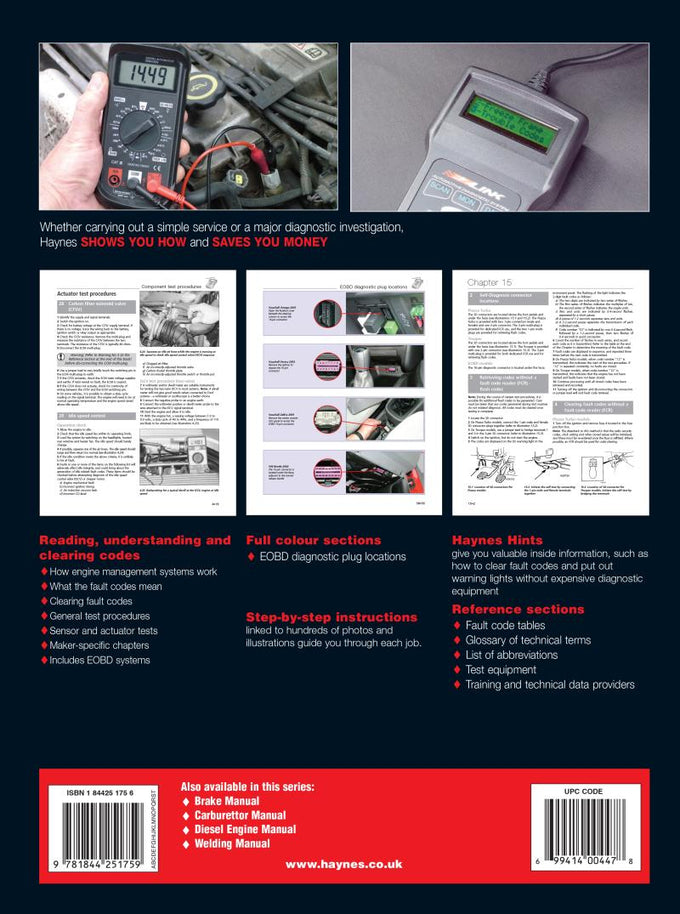 Haynes Manual on Fault Codes – Haynes Manuals