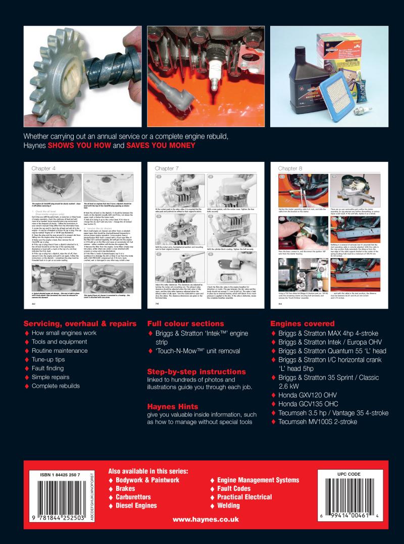 Haynes Small Engine Manual – Haynes Manuals Australia