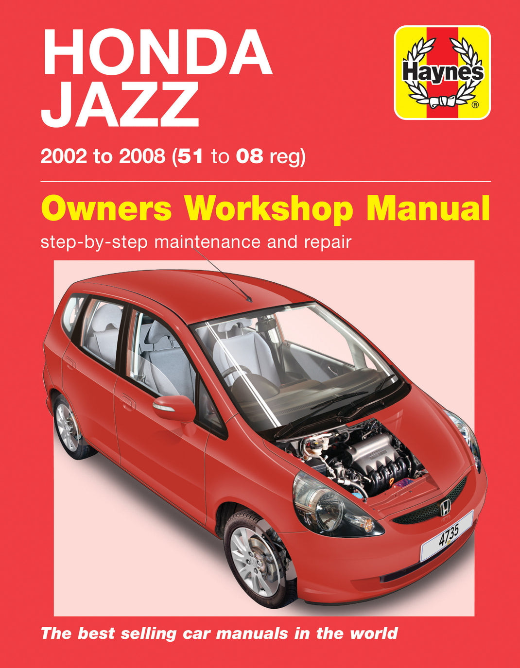 Honda Jazz (02 - 08) Haynes Repair Manual – Haynes Manuals Australia