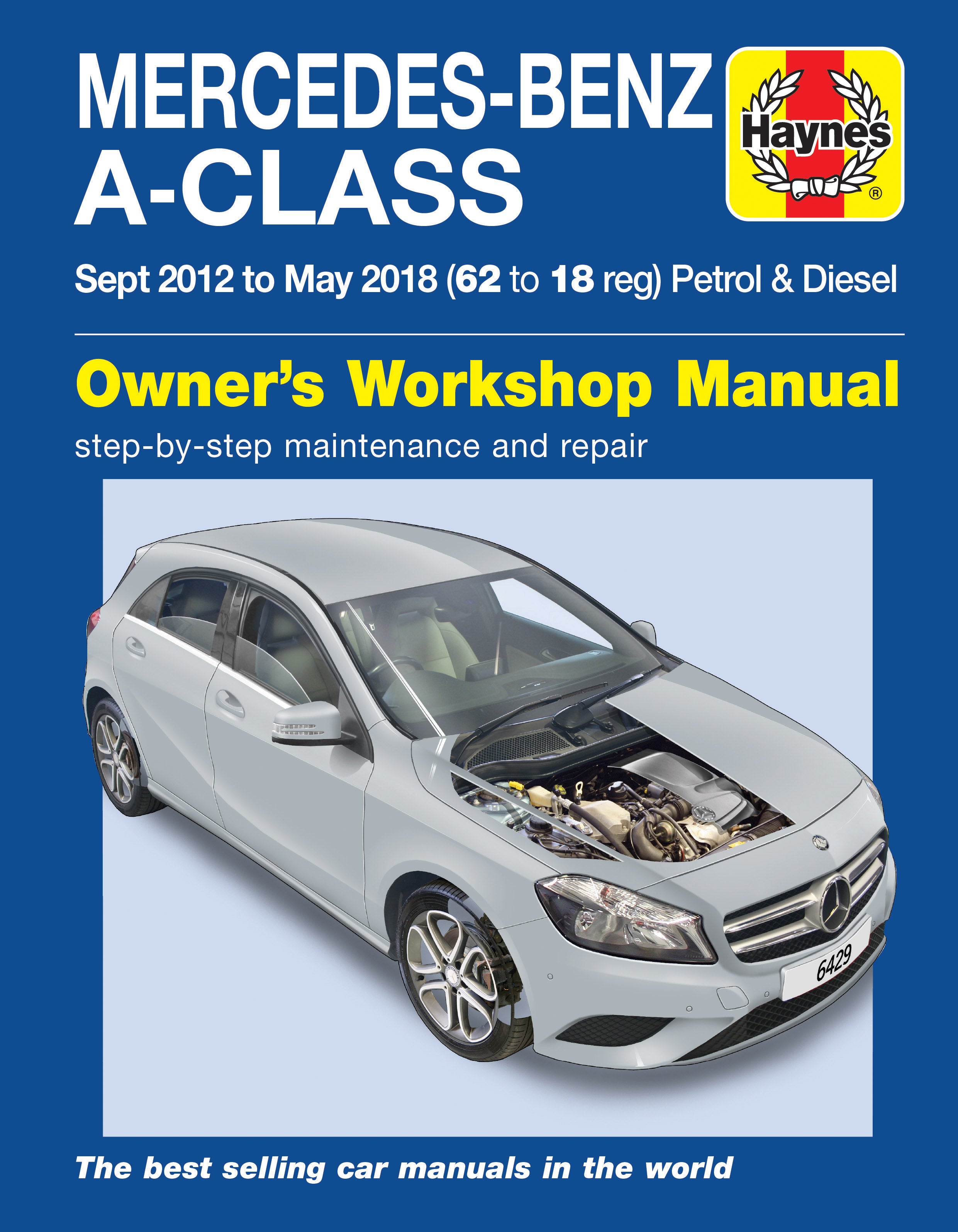 Mercedes-Benz A-Class Sept 12 - May 18 (62 to 18 reg) Petrol & Diesel ...