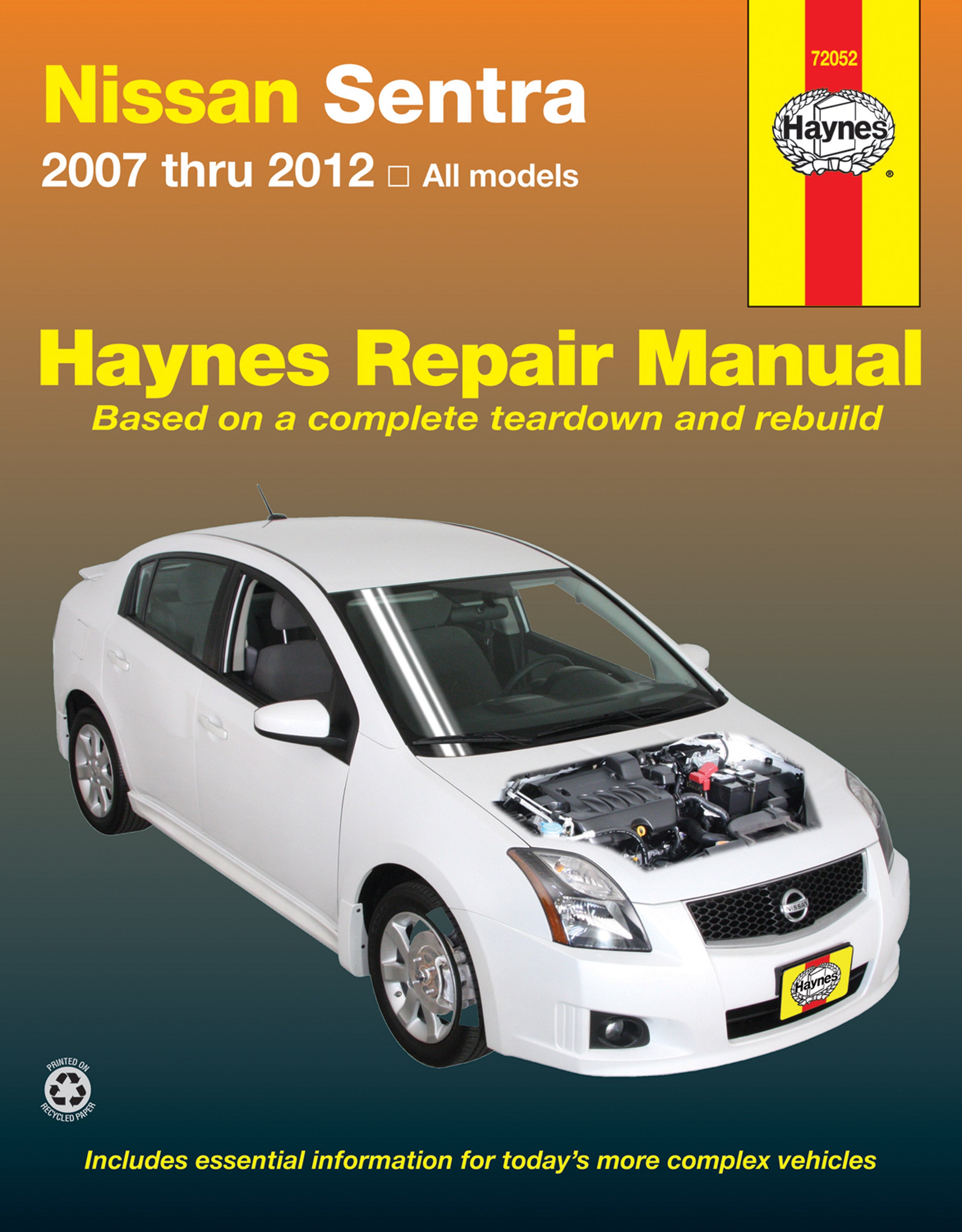 Nissan Sentra (07-12) Haynes Online Manual – Haynes Manuals Australia