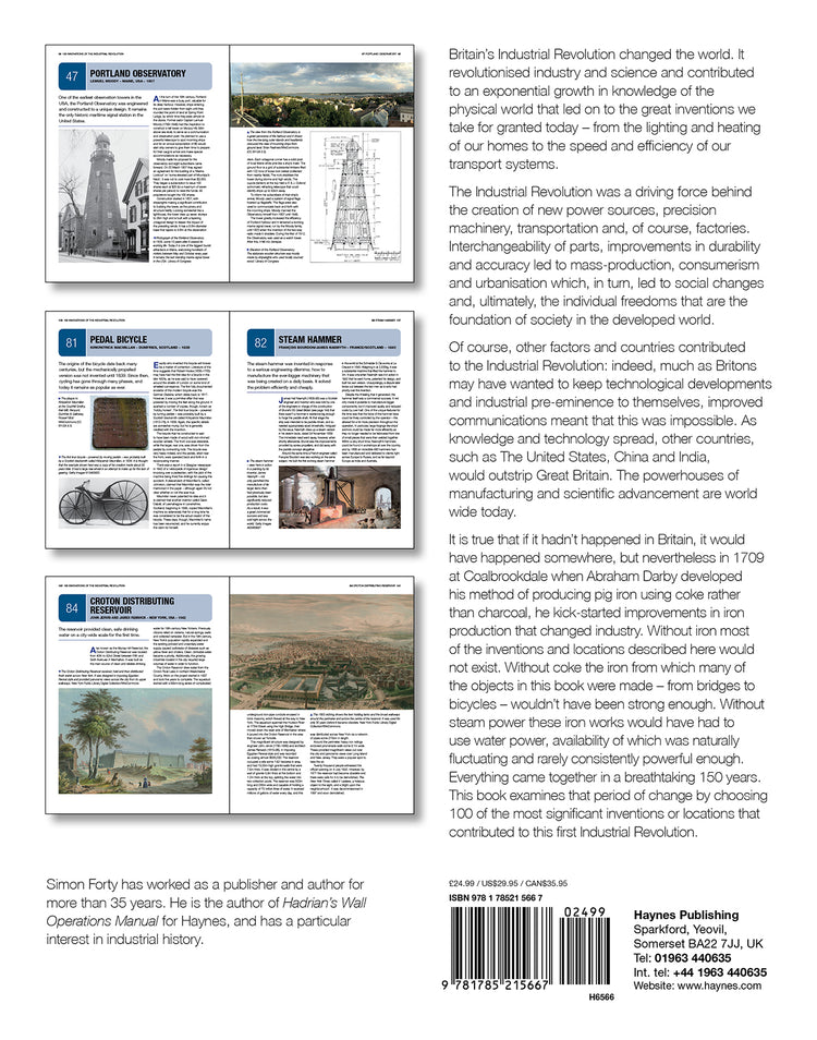 100 Innovations of Industrial Revolution – Haynes Manuals Australia