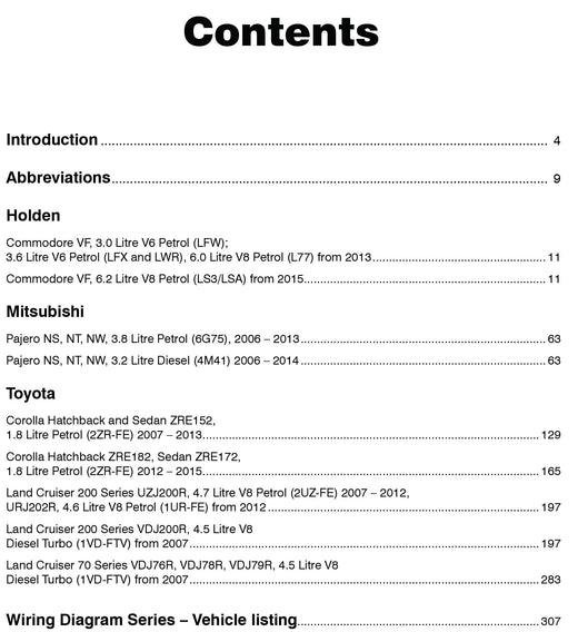 Rellim Wiring Diagrams Vol 10 – Haynes Manuals Australia